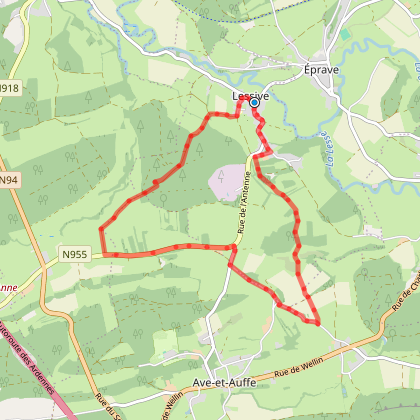 Route walk - Lessive - Autour de la Lesse et ses paysages bucoliques ...