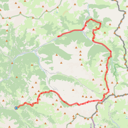Parcours marche - 1ère étape GR 58 Tour du Queyras - Ceillac