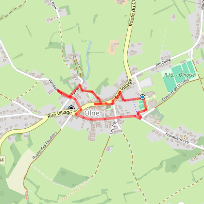Route walk - Olne : Parcours du Petit Patrimoine - Olne