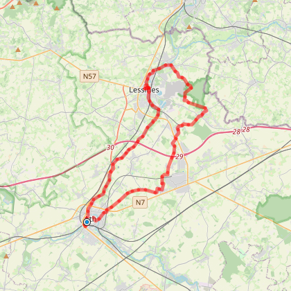 Route bike - A vélo, à la découverte de la Vallée de la Dendre - Ath