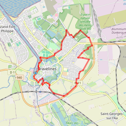 Parcours marche - Gravelines d'hier à aujourd'hui - Gravelines