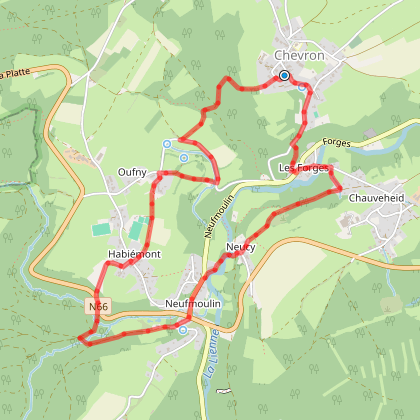 Route walk - Fonteinenwandeling - Stoumont