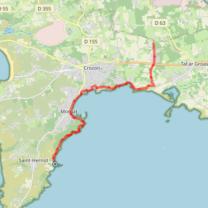 Parcours marche - CROZON (4) - Crozon