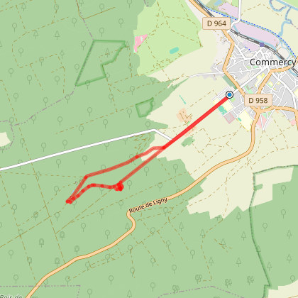 Parcours marche - Circuit du Cardinal - Commercy