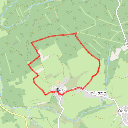 Parcours marche - Lierneux - Promenade 17 - Lierneux