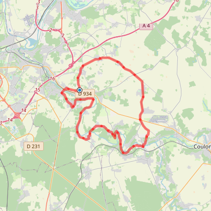 Parcours vélo - La rivière du Grand Morin par Crécy-la-Chapelle - Crecy ...