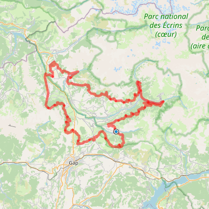 Parcours vélo à assistance électrique - Tour du Champsaur - Ancelle