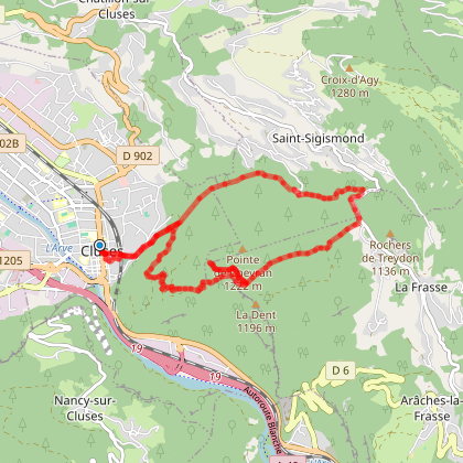 Route walk - Chevran from Cluses - Hike - Cluses