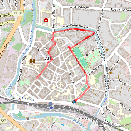 Parcours marche - Imaginer l'architecture à Ath - Ath