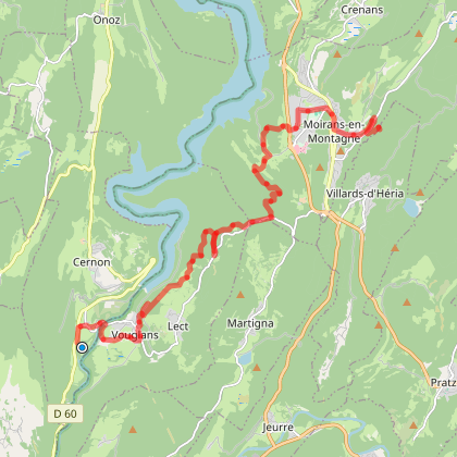Parcours marche - GR9 - Jour 03 - 10 Mai 2022 - Cernon