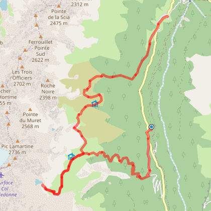 Parcours marche - Articol - Le Molard - Le Clot - Lac de Belledonne ...