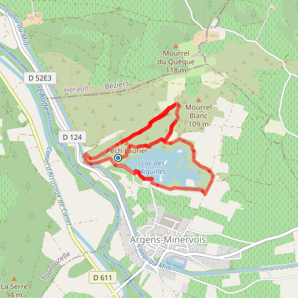 Parcours marche - Sentier POLAA - Argens-minervois