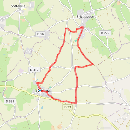 Parcours marche - grosville - Grosville