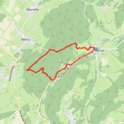 Route walk - Refuge - Erezée