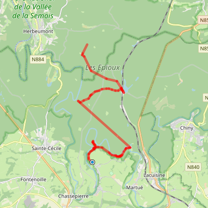 Parcours marche - Florenville - Florenville