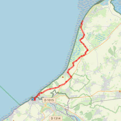 Parcours vélo route - La Vélomaritime® - EuroVelo4 - Le Tréport ...