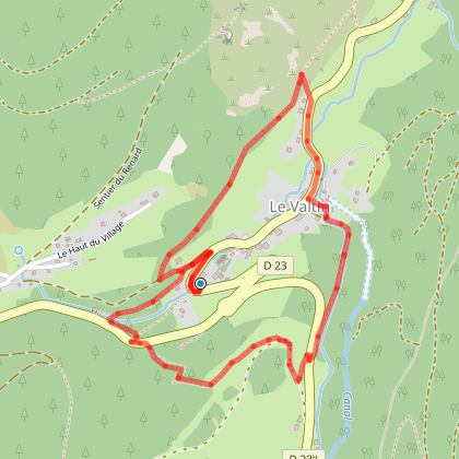 Route walk - SENTIER DES PANORAMAS - WALK - Le valtin
