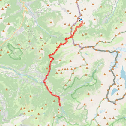 Parcours marche - J3 GR5 sous la Pointe de Chavanette - Salvagny ...
