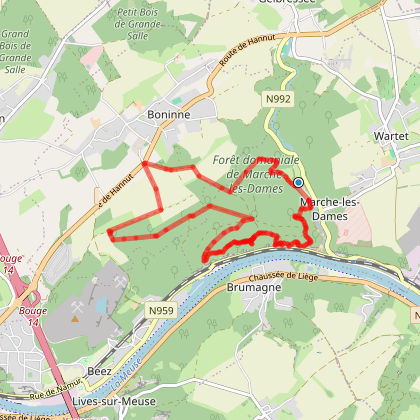 Parcours marche - Abbaye Notre Dame du Vivier et rochers Marche les ...