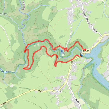Parcours marche - Robertville - Balade de rêves 8 - Panorama de la ...