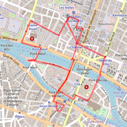 Parcours marche - Promenade dans le Paris Historique - Paris-1er ...