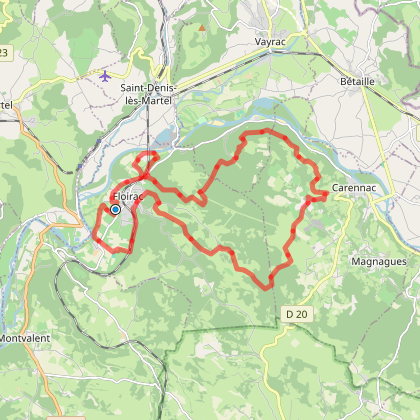 Circuit vtt - FLOIRACOISE 2023 Parcours VTT - Floirac