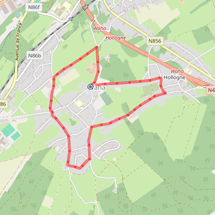 Route walk - Balade à la découverte du village de Waha - Marche-en-famenne