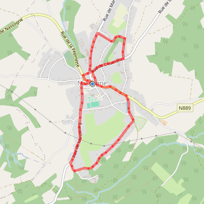 Parcours marche - Nassogne, village de terroir (balade découverte ...