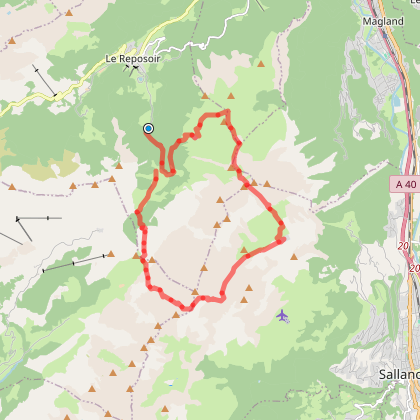 Parcours marche - Reposoir - Le reposoir