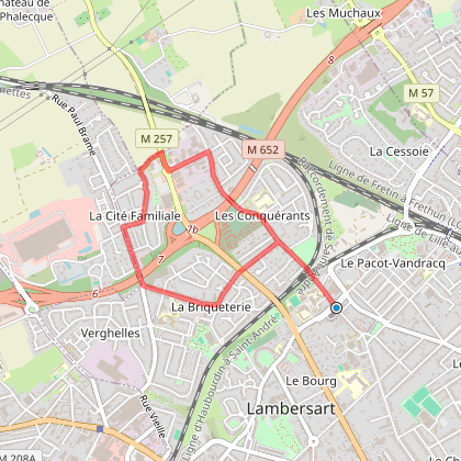 Parcours marche - Balade Notre histoire à Lambersart - Lambersart