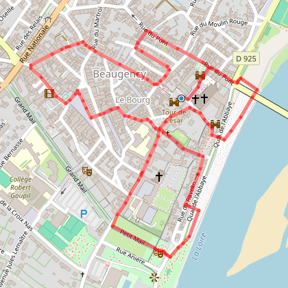 Parcours marche - Découverte de la cité médiévale de Beaugency - Beaugency