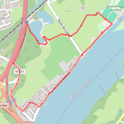 Parcours marche - SAINTE LUCE SUR LOIRE : circuit de Bellevue - Sainte ...