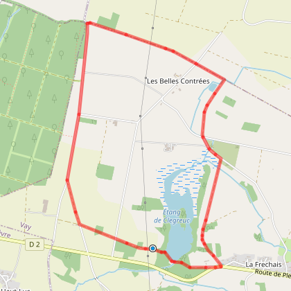 Parcours marche - SENTIER DES BELLES CONTRÉES - Vay