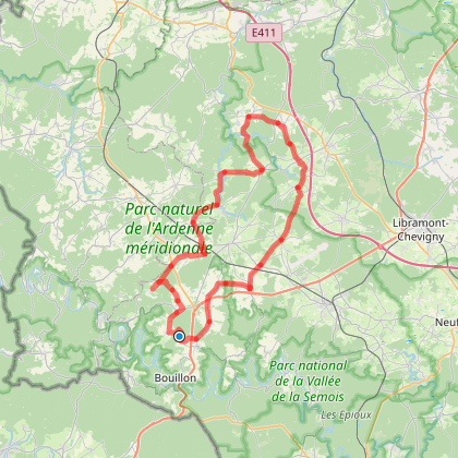 Parcours voiture - TIBOU: Balade vers Redu depuis le Ti Bou de Refuge ...