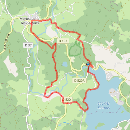 Parcours vtt - Circuit VTT n°9 Entre lacs, tourbières et rivières ...