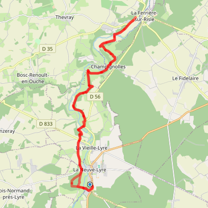 Parcours marche - 10 sept. 2017 à 07:33:27 - La neuve-lyre