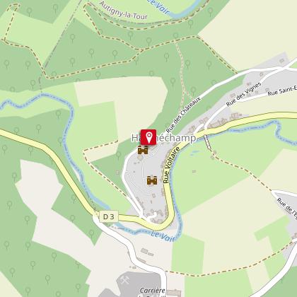 Château, église et abbaye - SITE CASTRAL D'HARCHECHAMP - Harchechamp