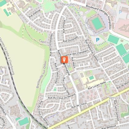 Camping-car - Borne de rechargement Caen Quartier Venoix, Avenue ...