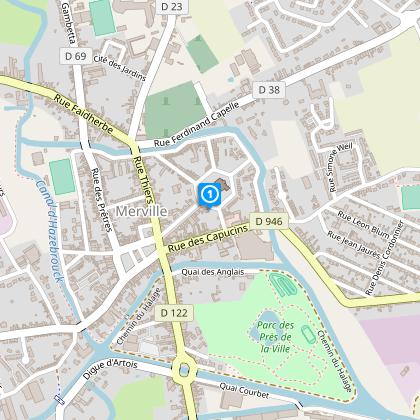 Parcours marche - Merville, au fil de l'eau - Merville