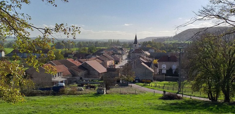 Parcours marche - Sentier Bermont GREUX 01/11/2022 - Greux