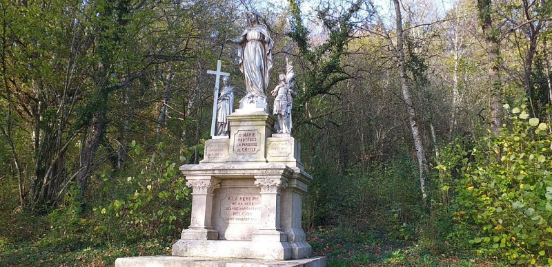 Parcours marche - Sentier Bermont GREUX 01/11/2022 - Greux