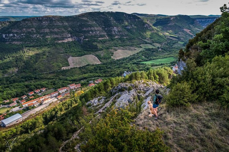 De la gare aux caves de Roquefort (version longue) - Parcours marche ...