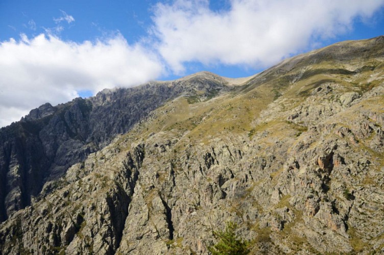 Parcours marche - Corse- Région Cortenais/Verghellu- Campu a u Prete ...