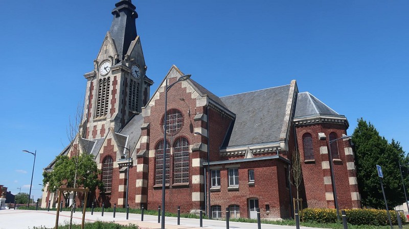 Circuit du Rietz, Au départ d’Hinges - Parcours marche - Hinges | Cirkwi