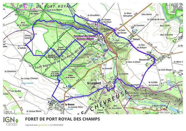 FORET DE PORT ROYAL DES CHAMPS - Parcours marche - Magny-les-hameaux | Cirkwi