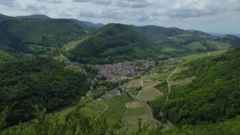 Parcours marche - Tour Cerdon - Cerdon