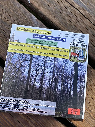 Yellow walk - A tour through stone, forest, and water - Route walk ...