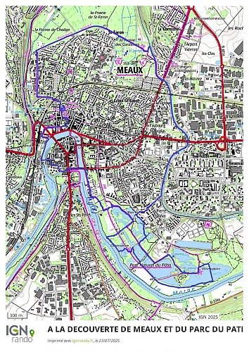 A LA DECOUVERTE DE MEAUX ET DU PARC NATUREL DU PATIS - Parcours marche ...