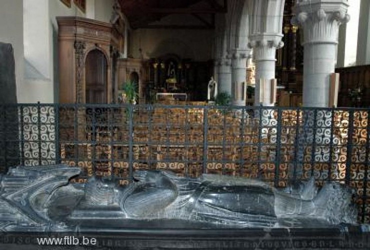 Various - Dalle funéraire de Thierry I et Gisant de Thierry II - Houffalize