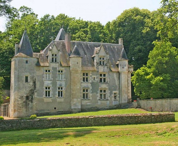 Monuments et architecture - Château de Saint Goard. - Ardin